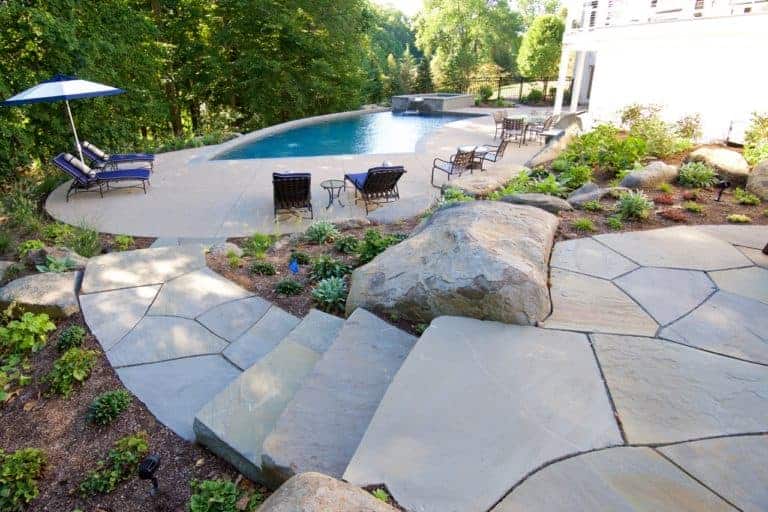 Typical Bluestone Paving Patterns | Robinson Flagstone Supplier