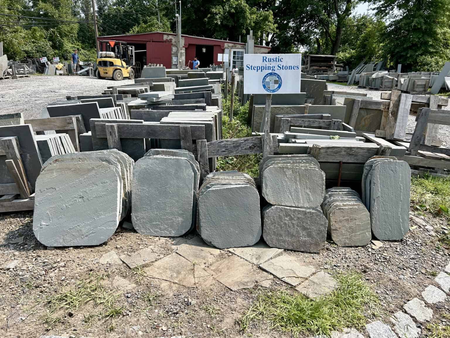 Rustic Stepping Stones - Robinson Flagstone